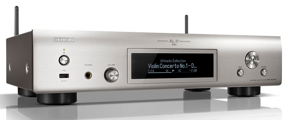 Denon DNP-800NE - Network Player Streamer silver :: Kosmas Audio Video