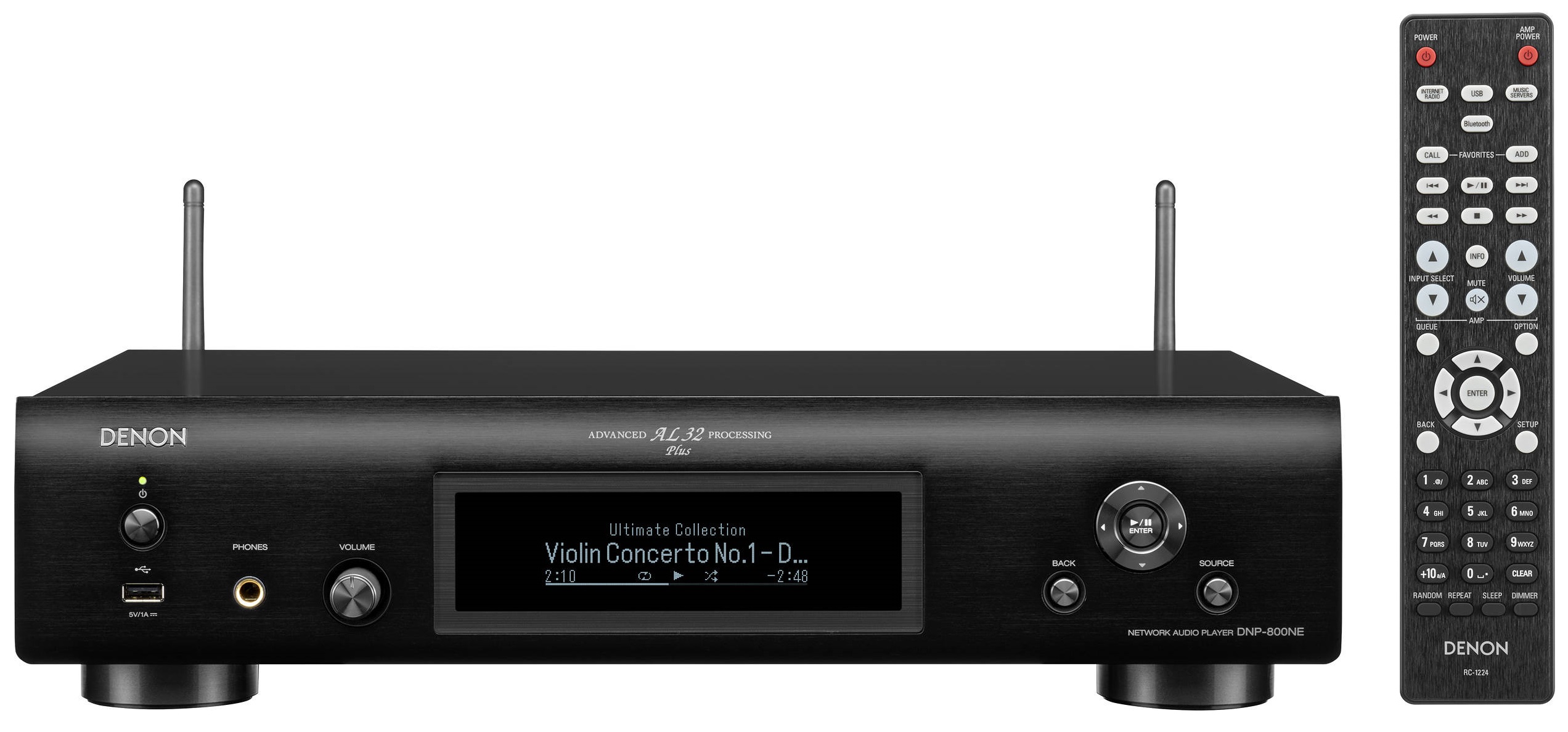 Denon DNP-800NE - Network Player black :: Kosmas Audio Video