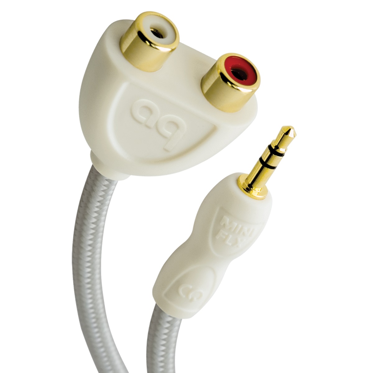 AudioQuest FLX-Mini-RCA Adaptor - 3.5mm mini jack to RCA female ...
