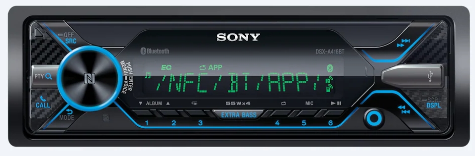 Sony DSX-A416BT - radio usb bluetooth αυτοκινητου :: Kosmas Audio Video