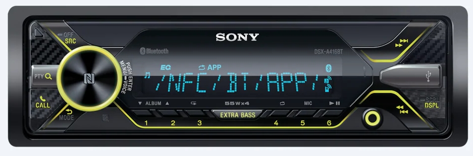 Sony DSX-A416BT - radio usb bluetooth αυτοκινητου :: Kosmas Audio Video