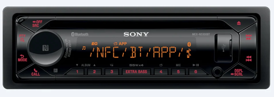 Sony MEX-N5300BT - radio cd usb bluetooth αυτοκινητου :: Kosmas Audio Video