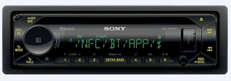 Sony MEX-N5300BT - radio cd usb bluetooth αυτοκινητου :: Kosmas Audio Video