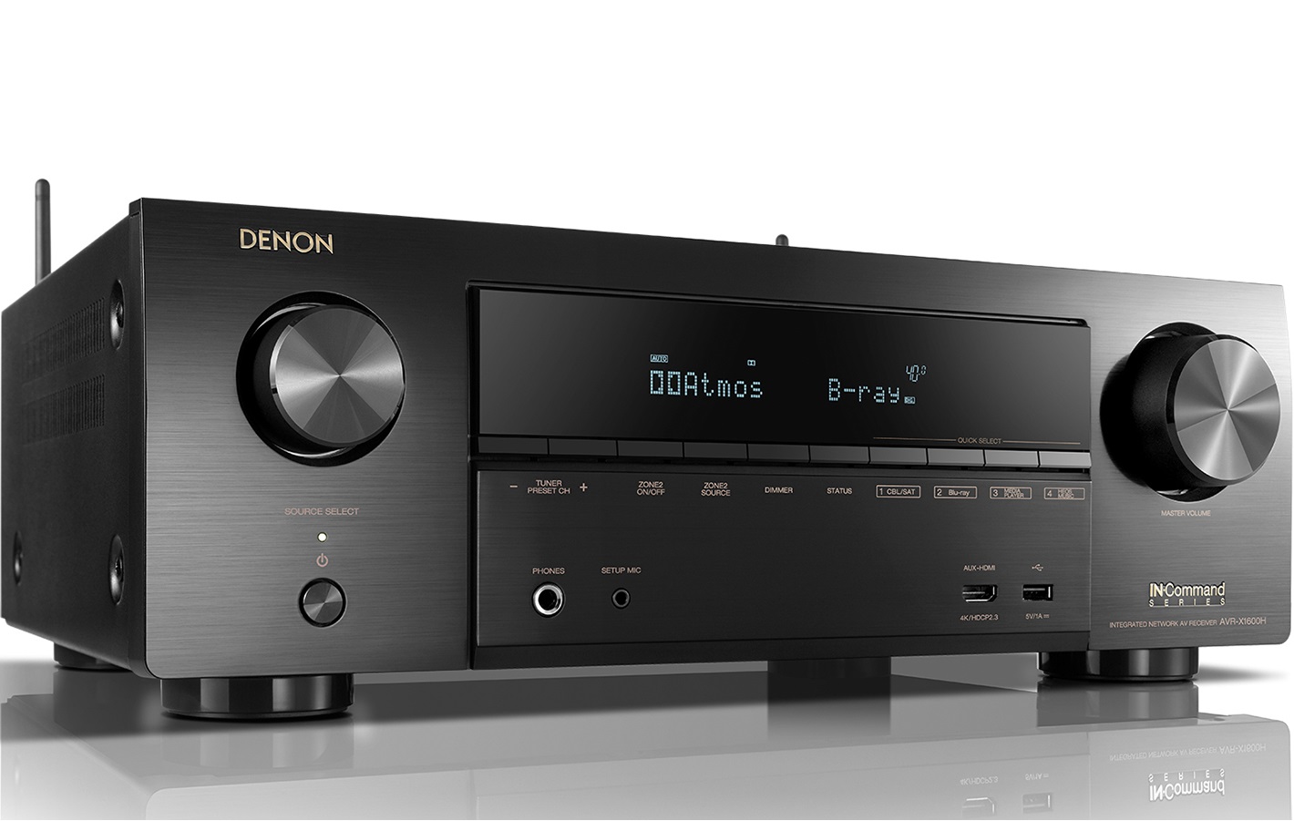 Denon AVR-X1600H - ραδιοενισχυτης home cinema - av receiver :: Kosmas ...