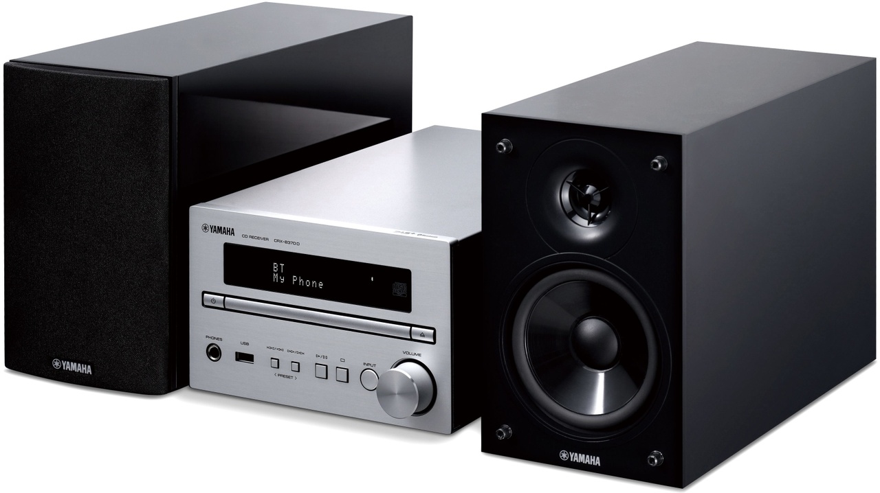 Yamaha MCR-B370D silver - επιτραπεζιο ηχοσυστημα :: Kosmas Audio Video