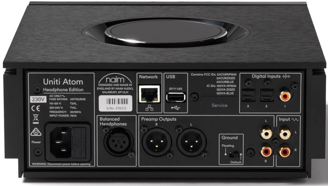 Naim Uniti Atom Headphone Edition - preamplifier , headphones amplifier ...