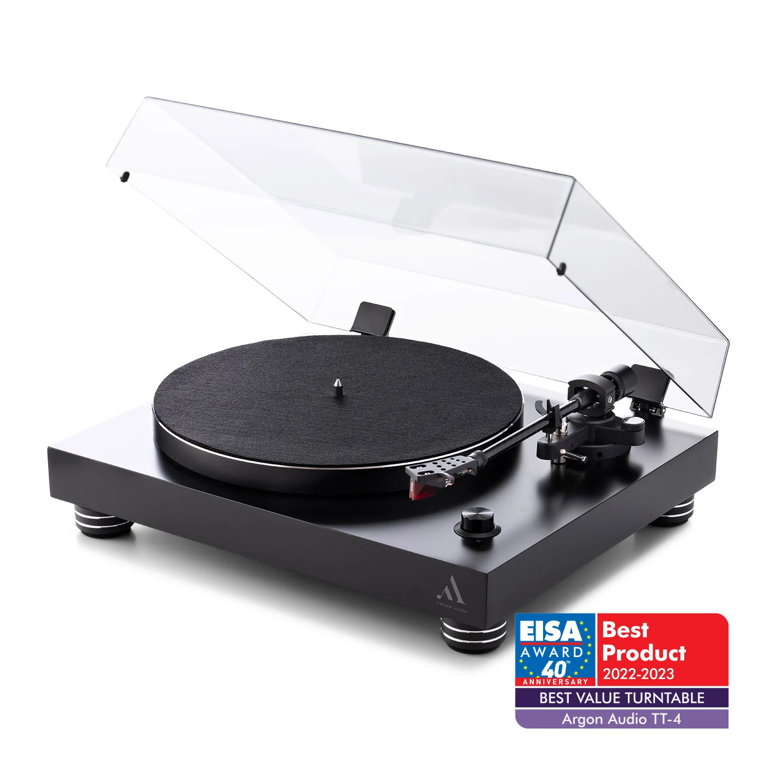 Argon Audio TT-4 black turntable πικαπ :: Kosmas Audio Video