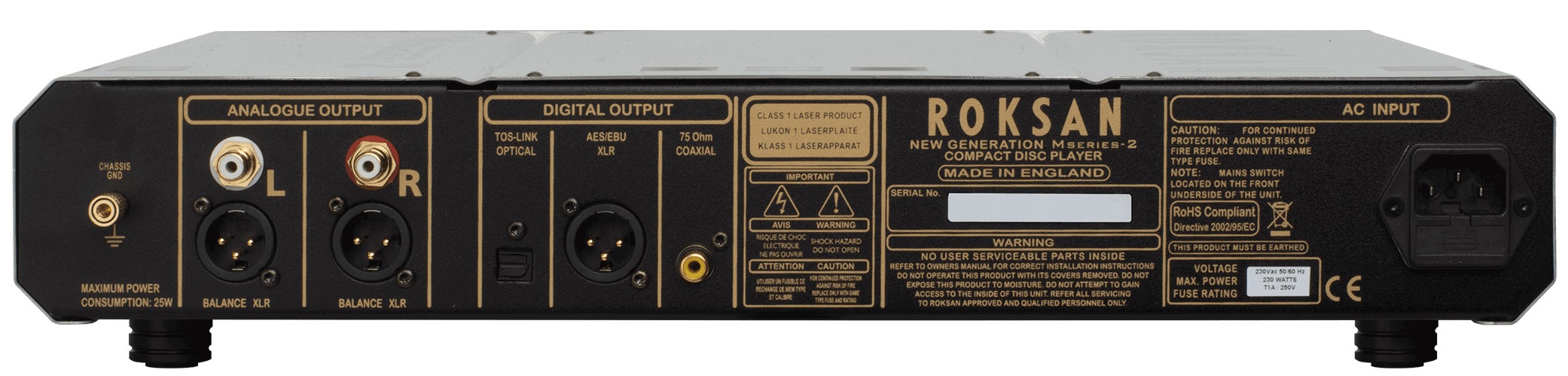 Roksan Caspian cd Player silver :: Kosmas Audio Video