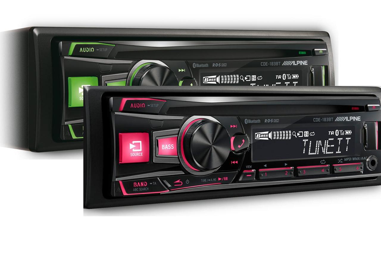 Alpine CDE-193BT - radio cd usb bluetooth αυτοκινητου :: Kosmas Audio Video
