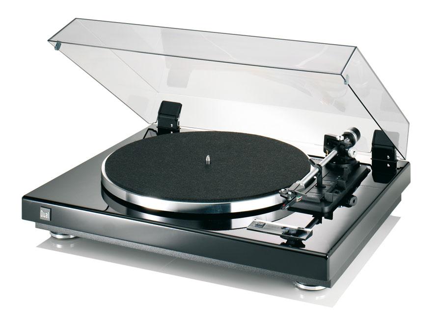 DUAL CS 455-1M piano black-silver - turntable πικαπ :: Kosmas Audio Video