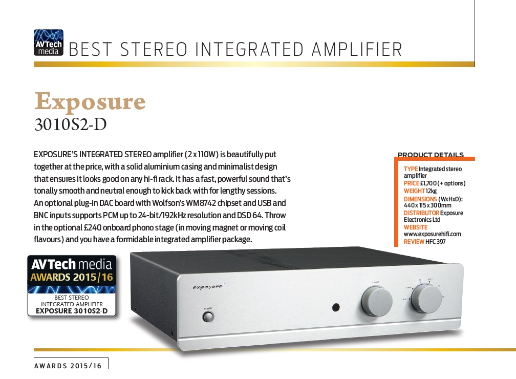 Exposure 3010-s2D silver - δικαναλος στερεοφωνικος ενισχυτης :: Kosmas ...