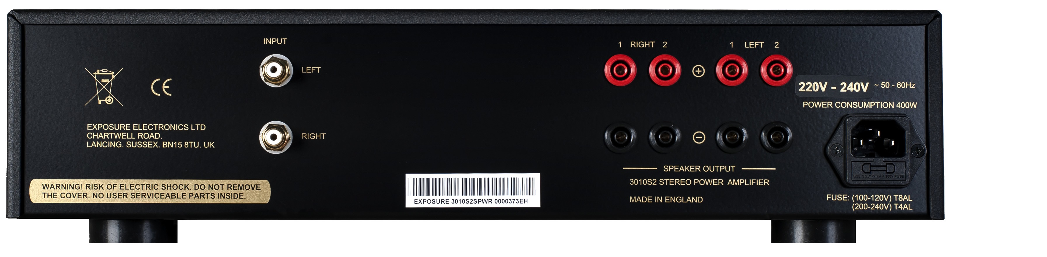 Exposure 3010 S2 stereo power amplifier στερεο τελικος ενισχυτης ...