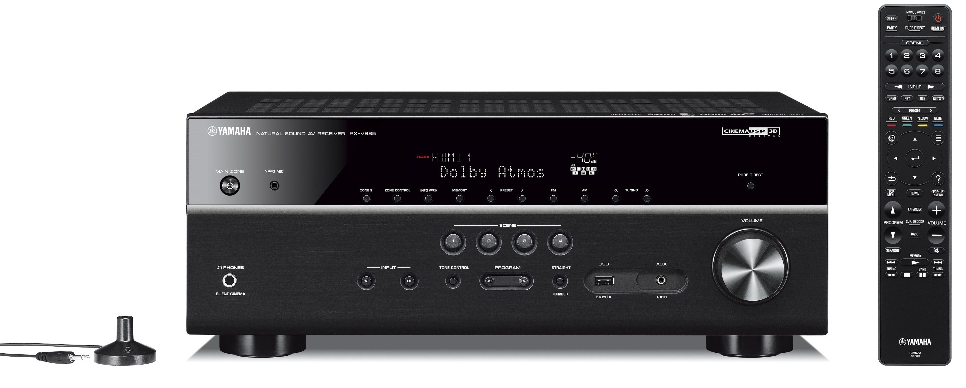 Yamaha RX-V685 - ραδιοενισχυτης home cinema - av receiver :: Kosmas ...
